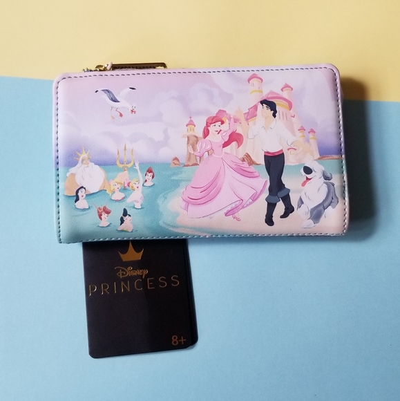 Loungefly | Bags | Loungefly Disney Parks Princess Ariel Wallet | Poshmark
